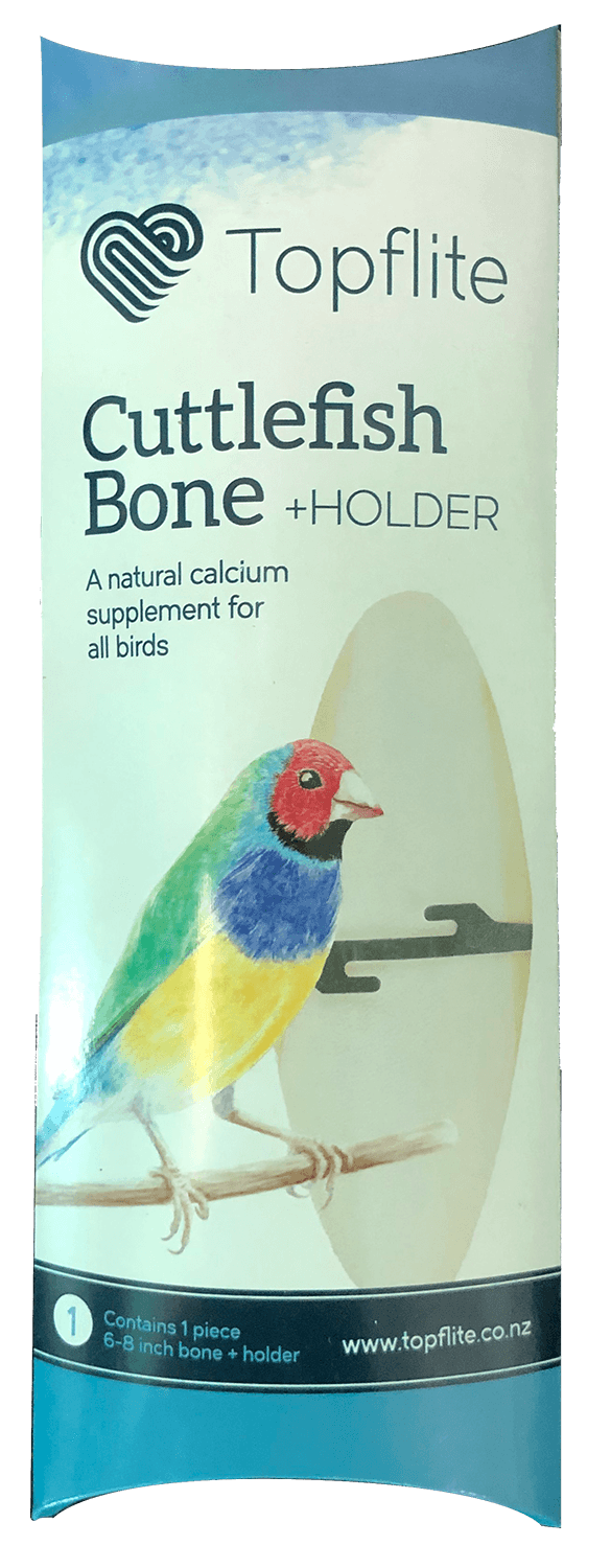 Topflite Cuttlebone & Holder | Bird Cages NZ